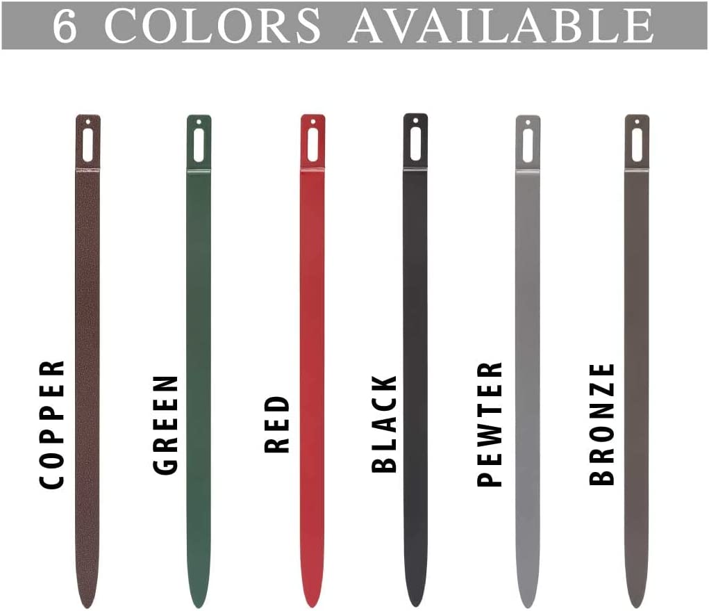 ONE Lawn Stake with Hardware for Ground-Mount Address Sign 20" Long, 6 ...