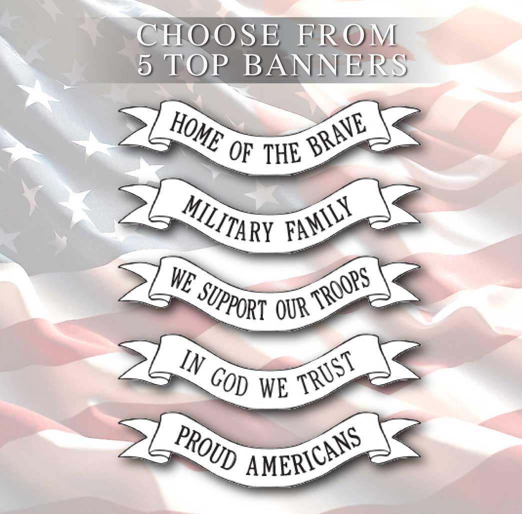 Personalized Service Medallion Plaque. Made in the USA. Display a pers ...