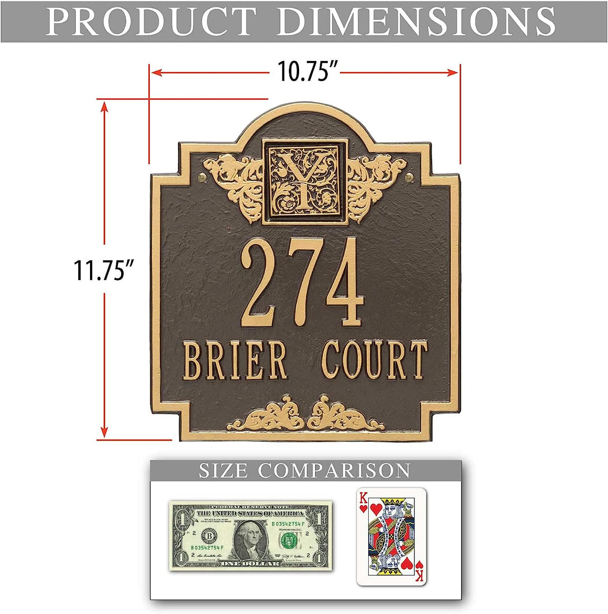 The Monogram Wall Plaque – Clarus Crystal