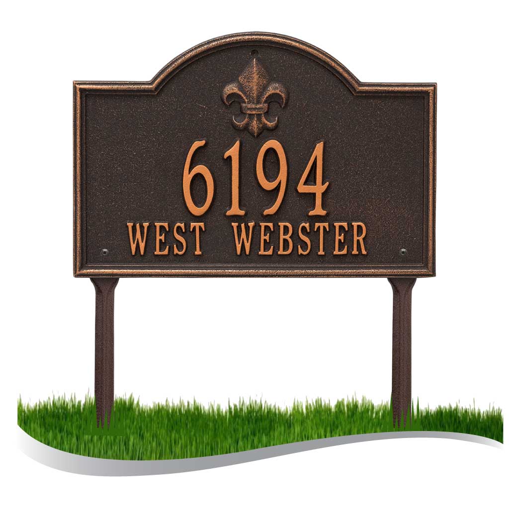 The Bayou Vista Lawn Sign – Clarus Crystal
